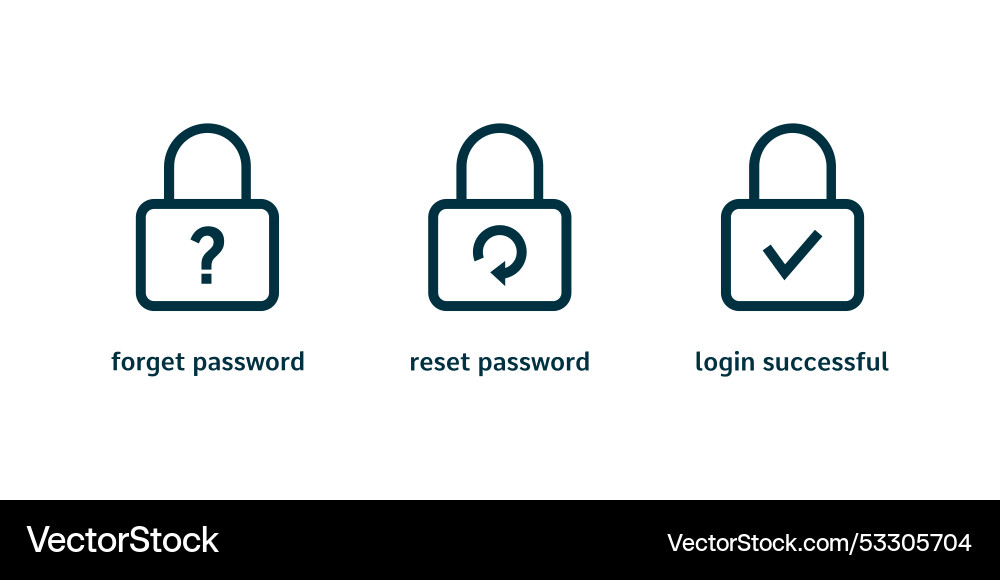 Account protection or security key danger warning Vector Image