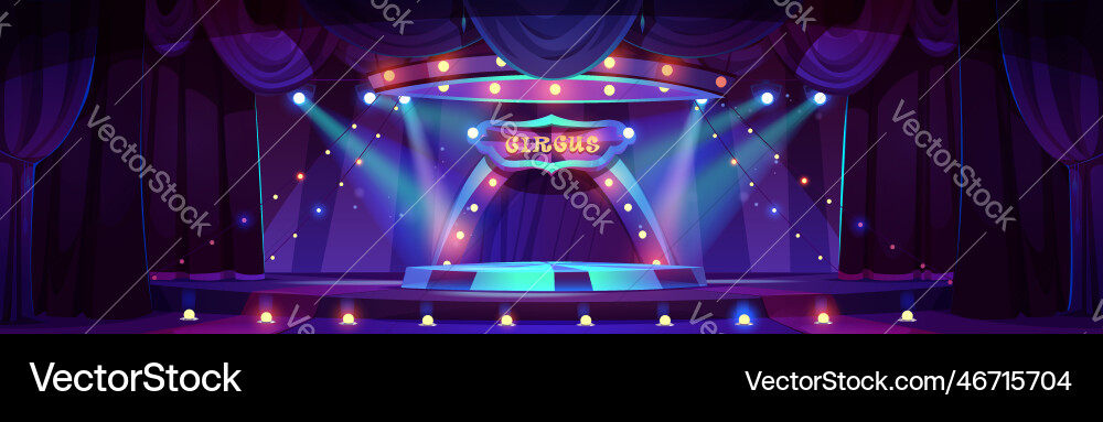 Circus Cartoon Background Inside Circus Tent Vector Images (50)