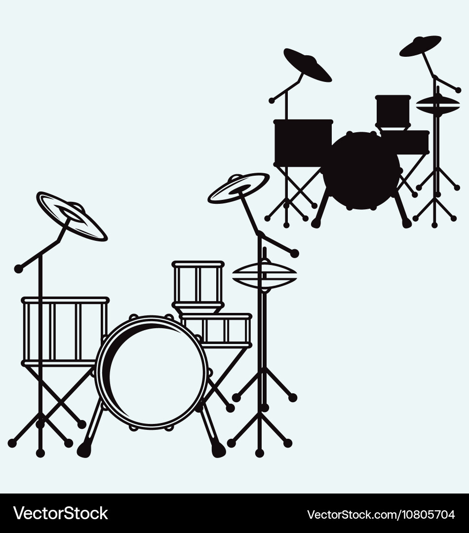 Drums Royalty Free Vector Image - VectorStock