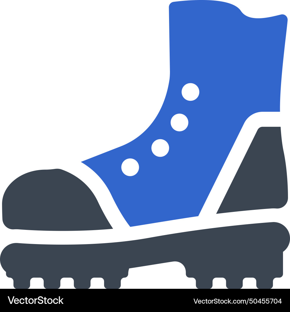 Safety boots icon Royalty Free Vector Image - VectorStock