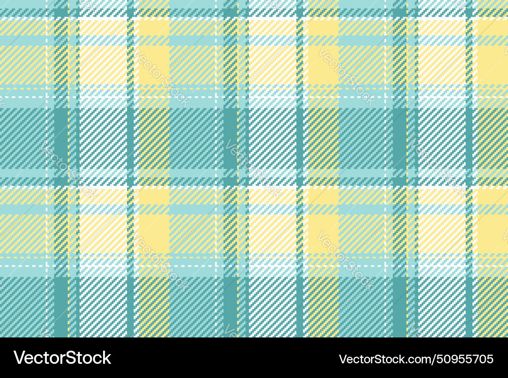 Fabric plaid seamless of texture textile Vector Image