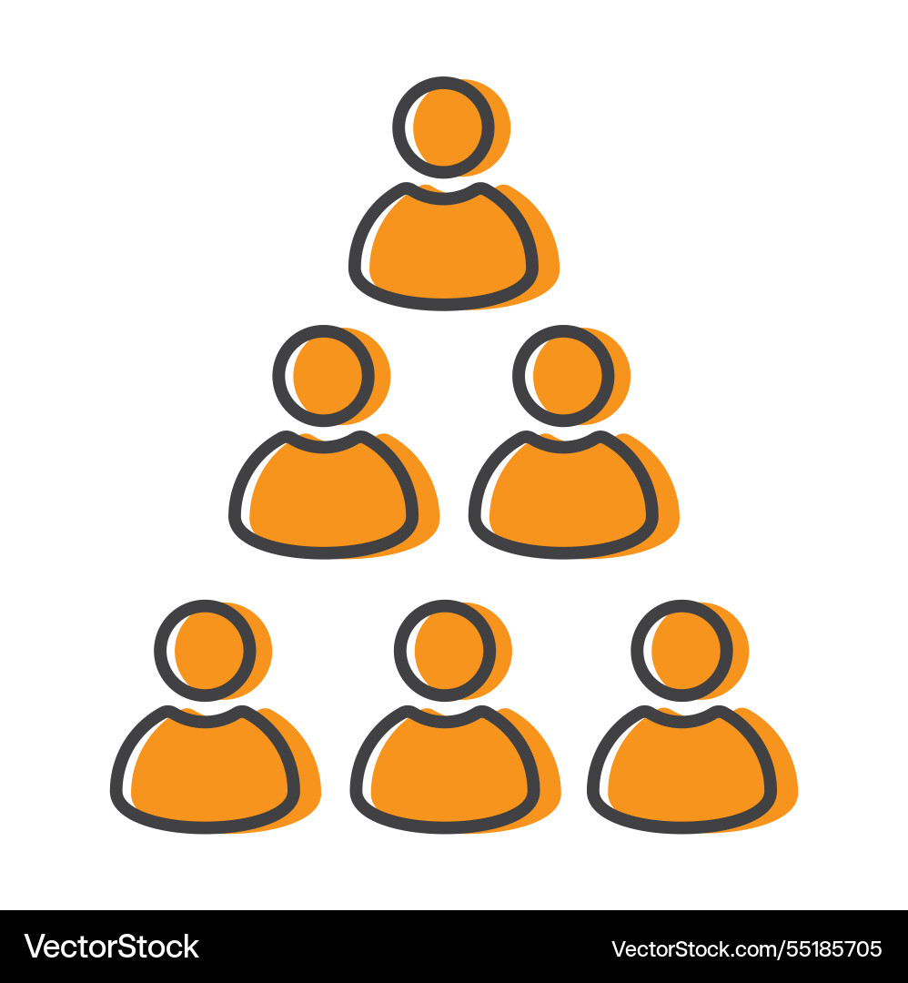 Group of people icon Royalty Free Vector Image