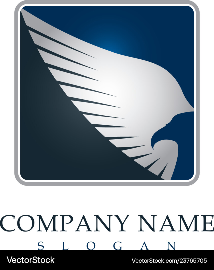 Hawk logo Royalty Free Vector Image - VectorStock