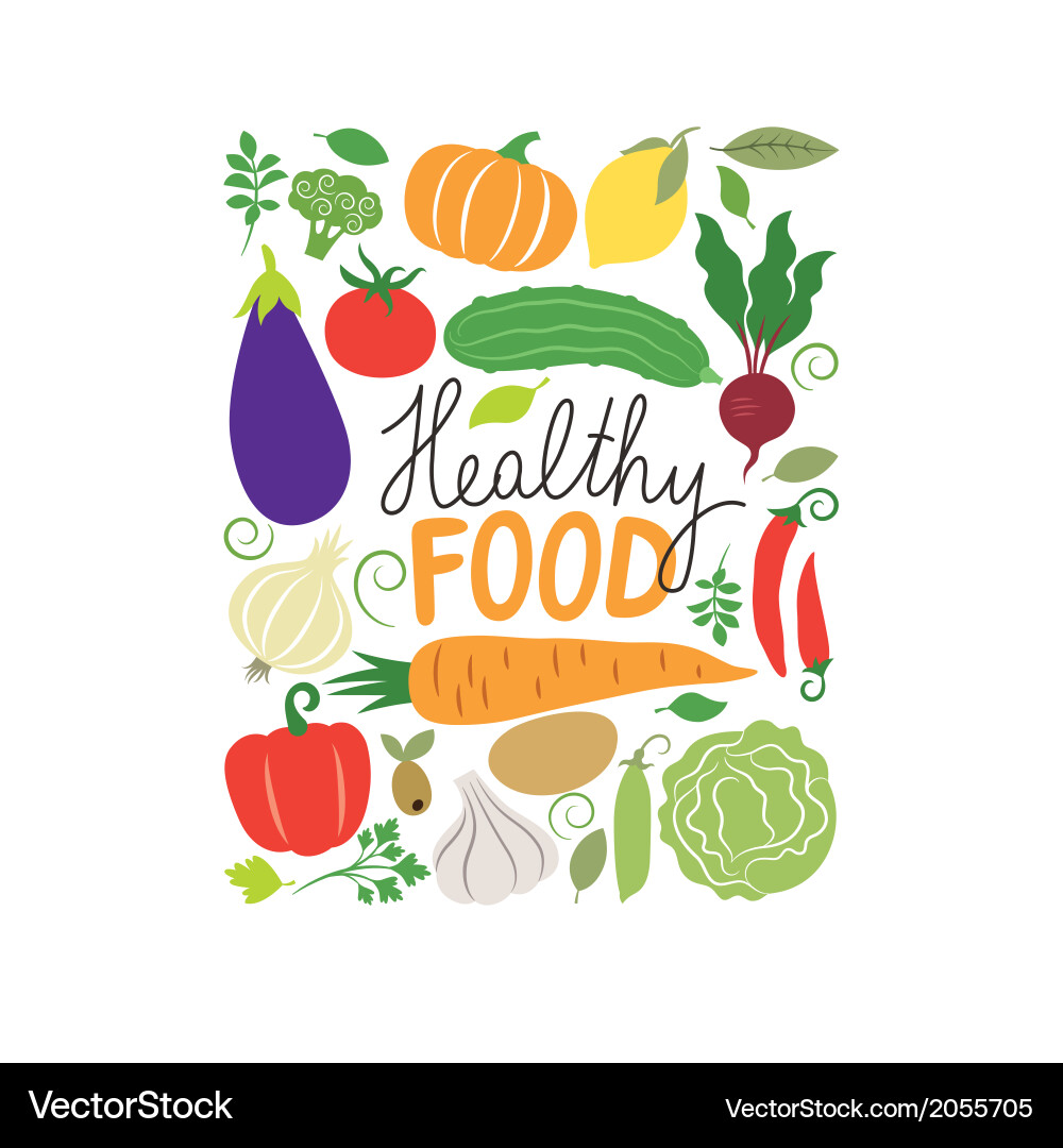 Vegetables Royalty Free Vector Image - VectorStock