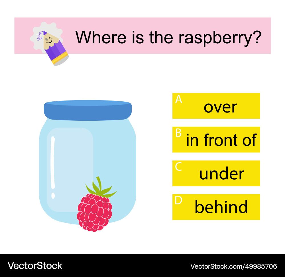 Educational material for kids learning Royalty Free Vector