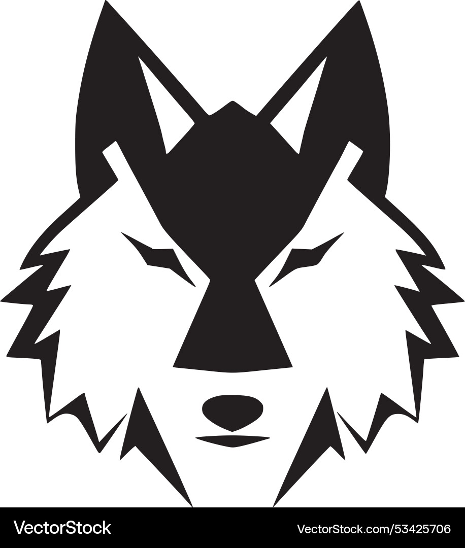 Wolf - high quality logo ideal for t-shirt Vector Image