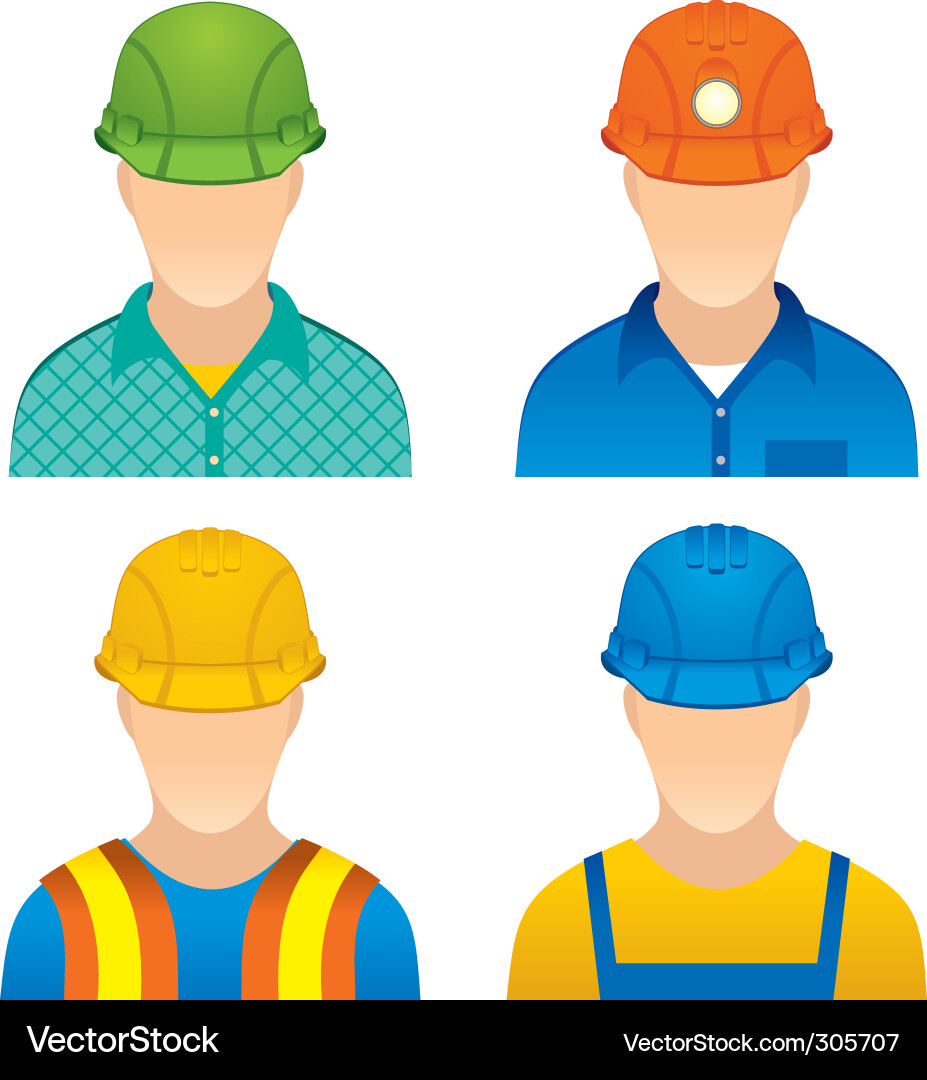 Workers Royalty Free Vector Image - VectorStock