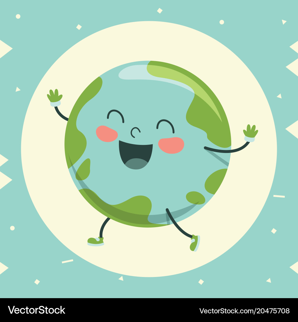 Cartoon world Royalty Free Vector Image - VectorStock