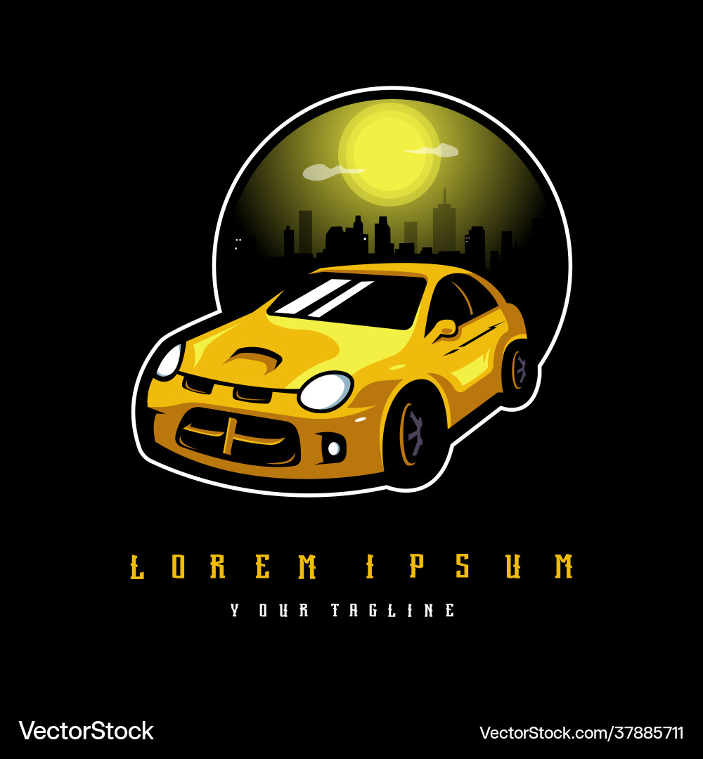 Sports car Royalty Free Vector Image - VectorStock