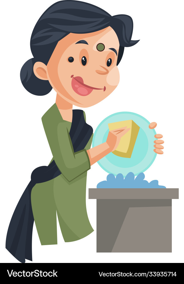 House maid Royalty Free Vector Image - VectorStock