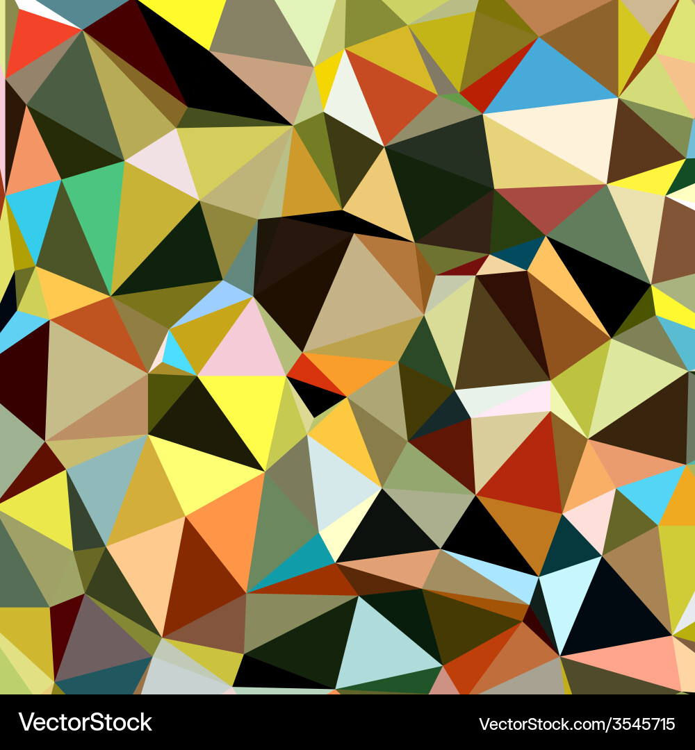 Colorful triangle abstract background Royalty Free Vector