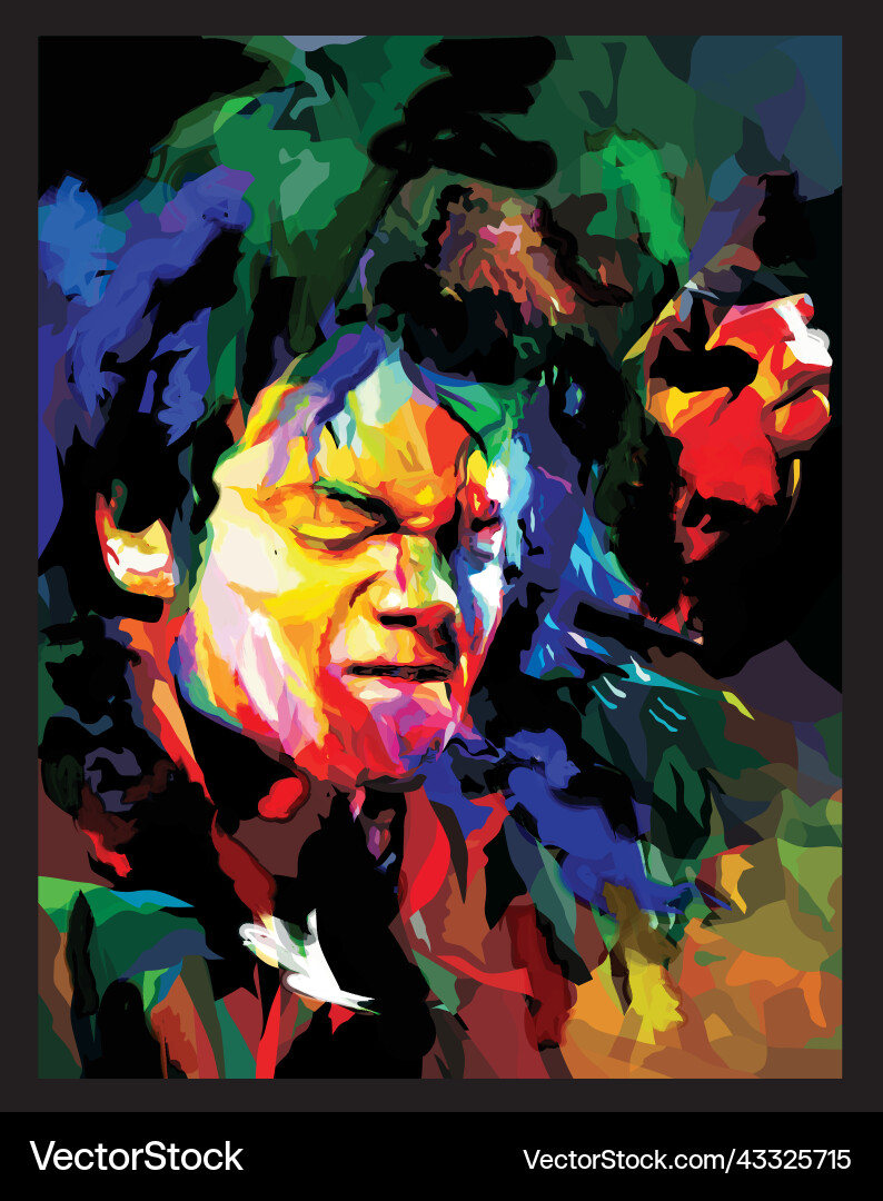 Michael jackson Royalty Free Vector Image - VectorStock