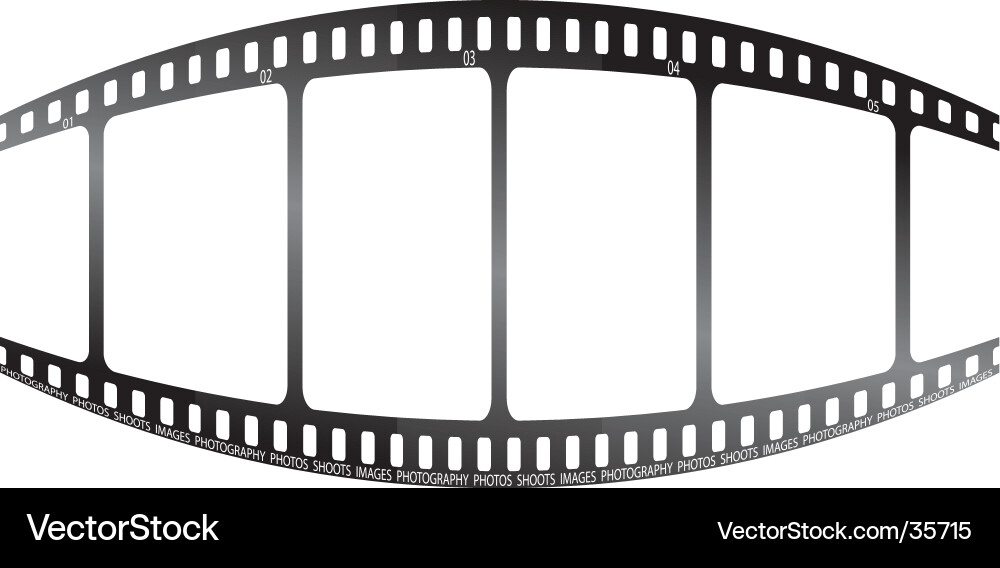 White film bulge Royalty Free Vector Image - VectorStock