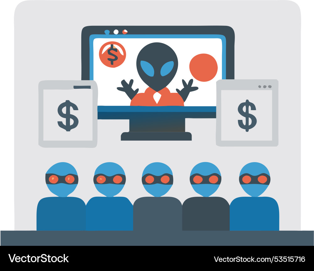 Investments building wealth for tomorrow Vector Image