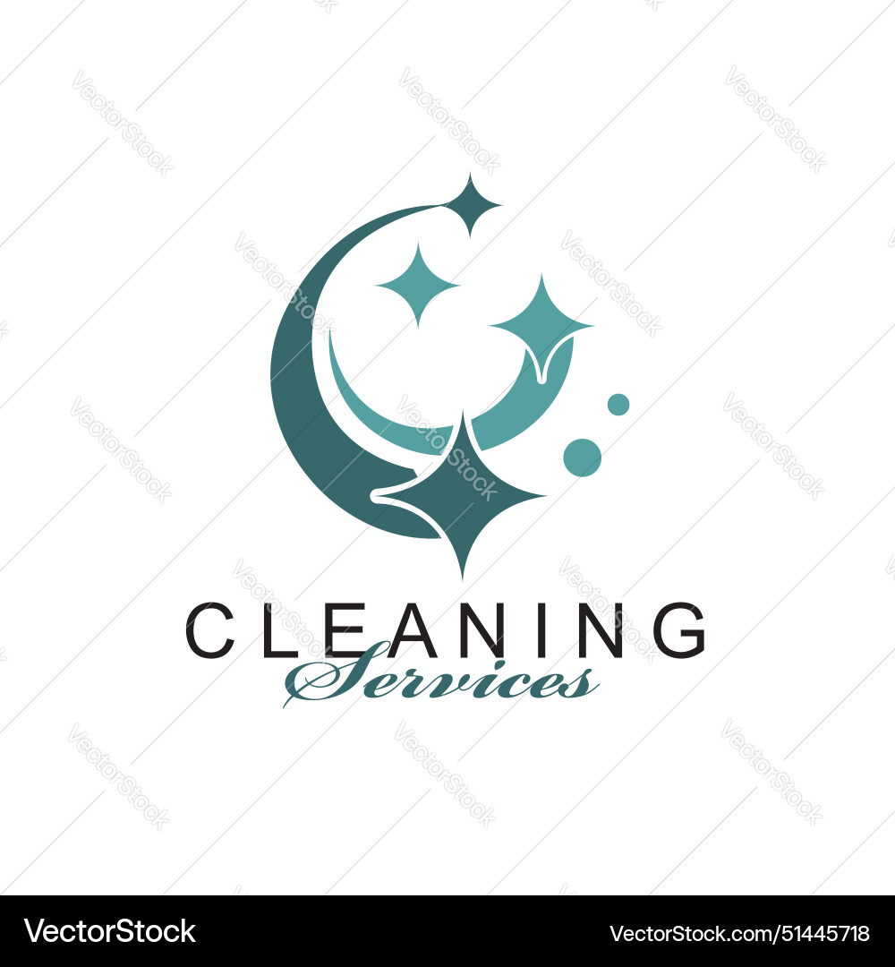 Cleaning service design Royalty Free Vector Image