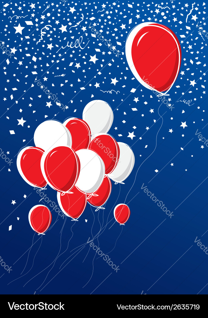 Balloon design Royalty Free Vector Image - VectorStock