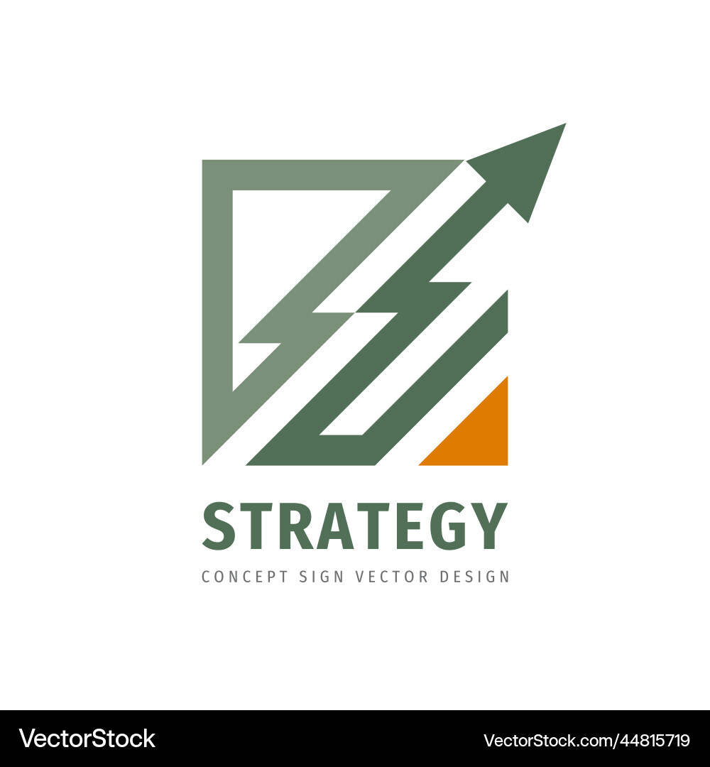 Fintech logo template design Royalty Free Vector Image