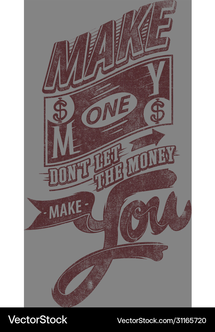 Make money Royalty Free Vector Image - VectorStock