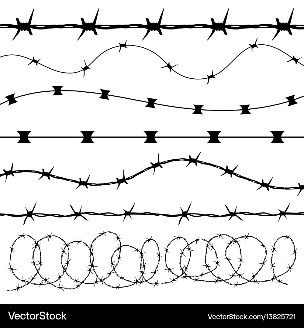Razor Wire Vector Images (over 620)