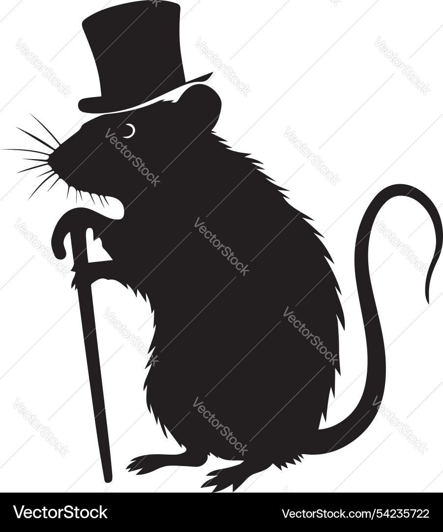 Mouse animal rat logo icon design Royalty Free Vector Image