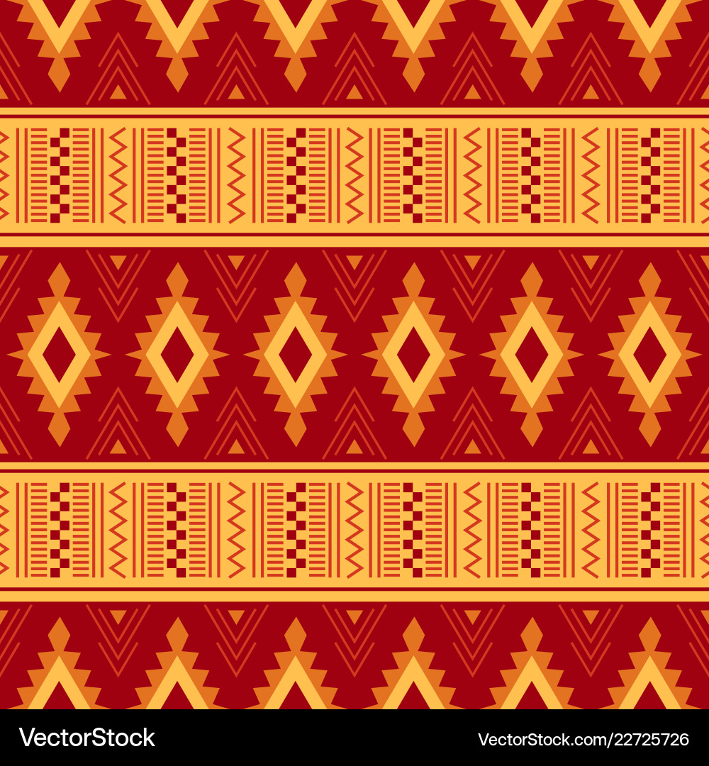 African Tribal Pattern Royalty Free Vector Image
