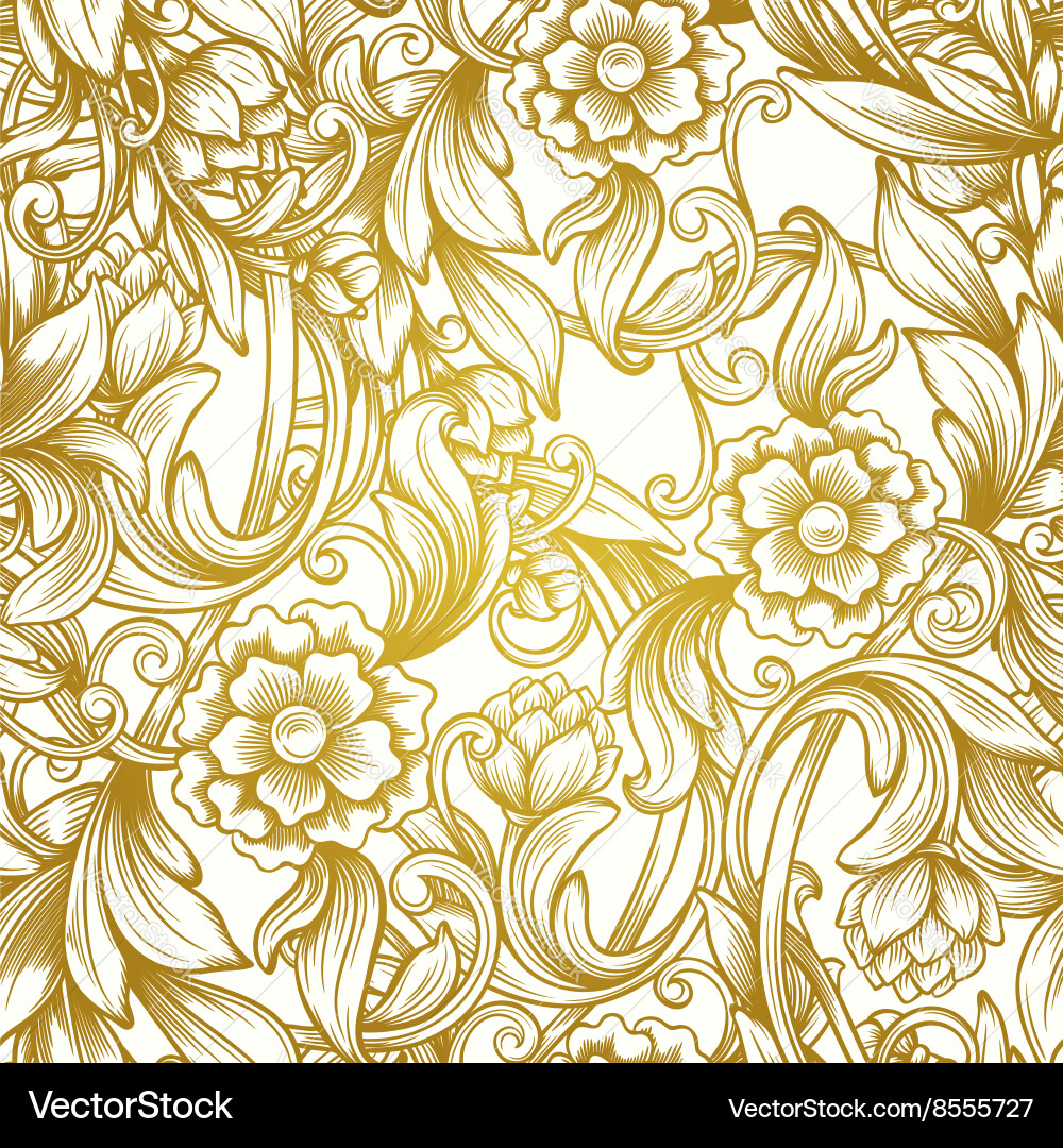Luxury seamless pattern Royalty Free Vector Image