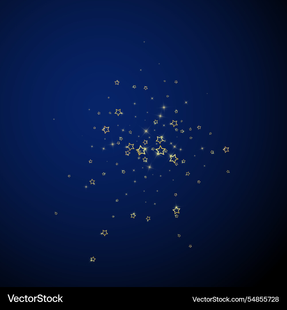 Christmas stars overlay Royalty Free Vector Image