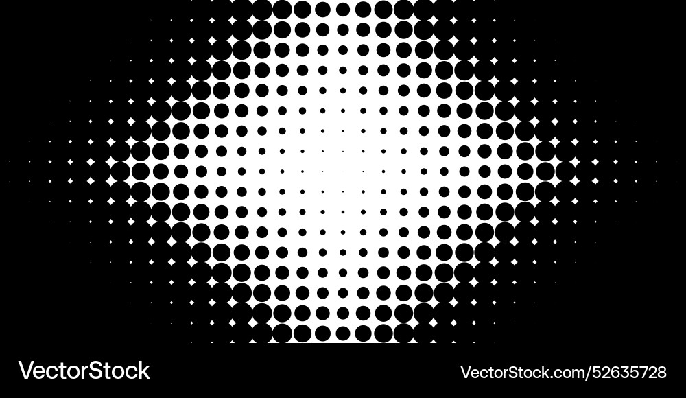 Halftone pattern dots background Royalty Free Vector Image