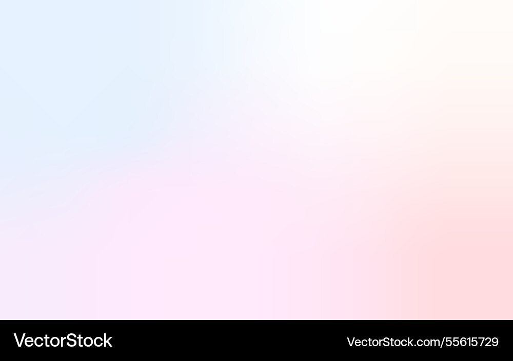 Light Pastel Gradient Banner Royalty Free Vector Image