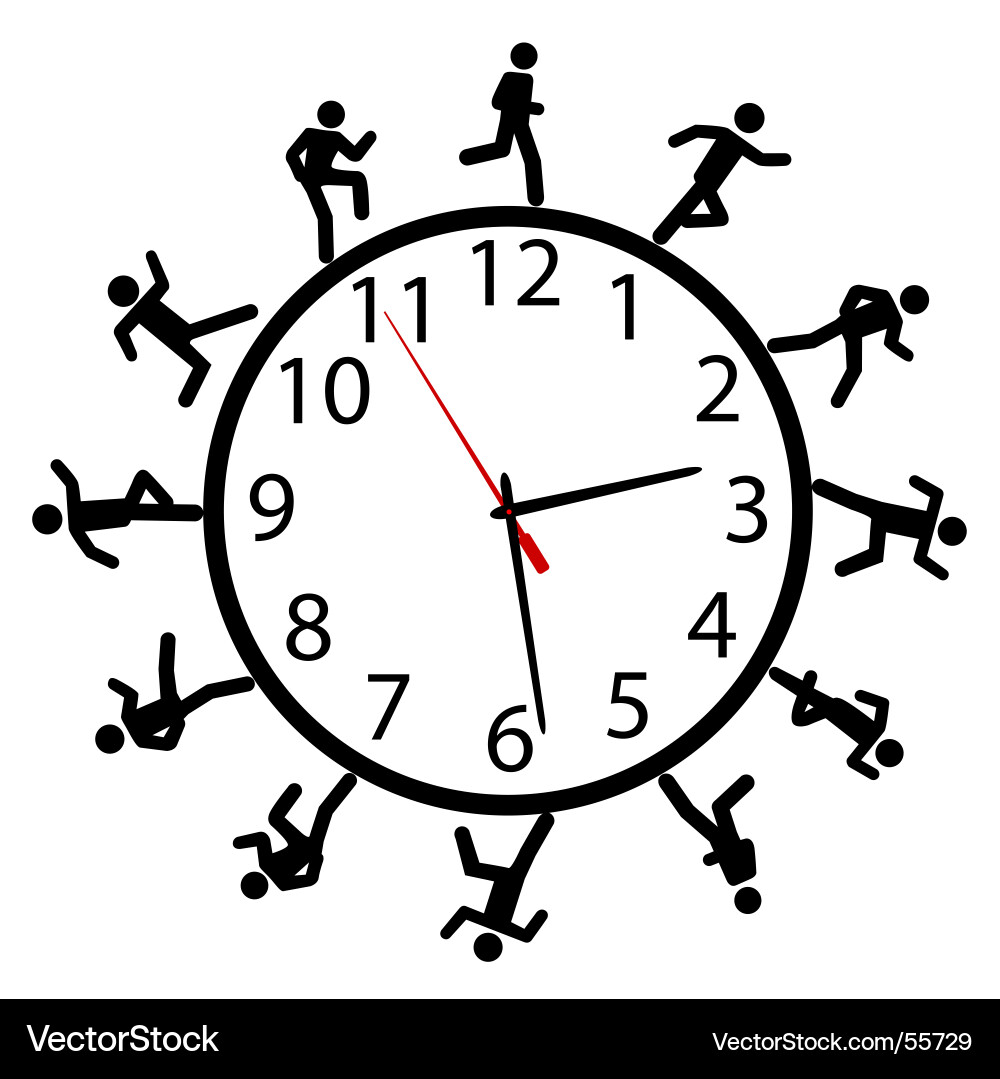 Time Royalty Free Vector Image - VectorStock