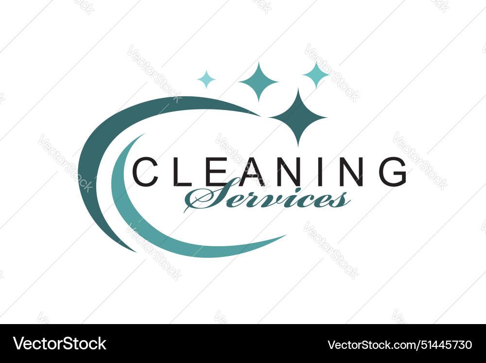 Cleaning service design Royalty Free Vector Image