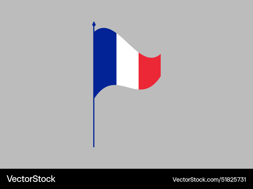 France flag Royalty Free Vector Image - VectorStock