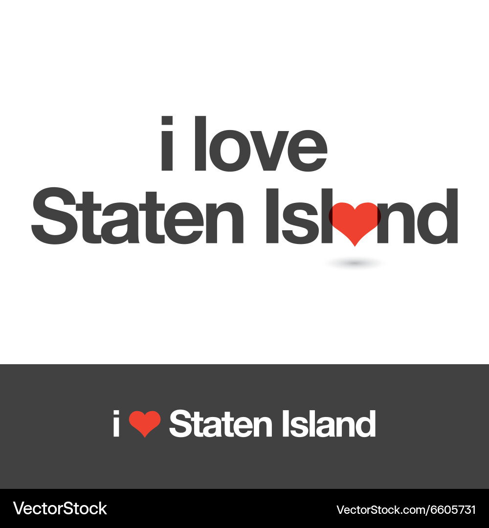 Staten Island Sign Vector Images (51)