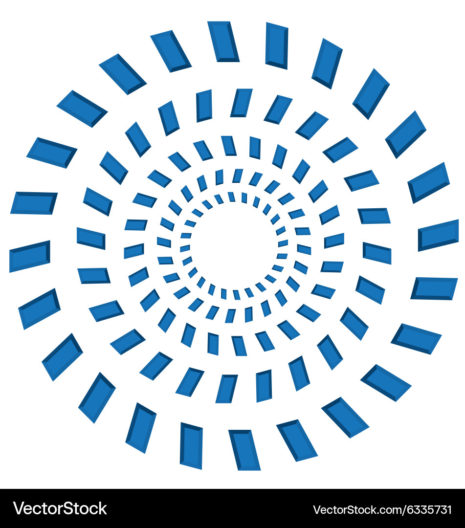 Rotating circles Royalty Free Vector Image - VectorStock