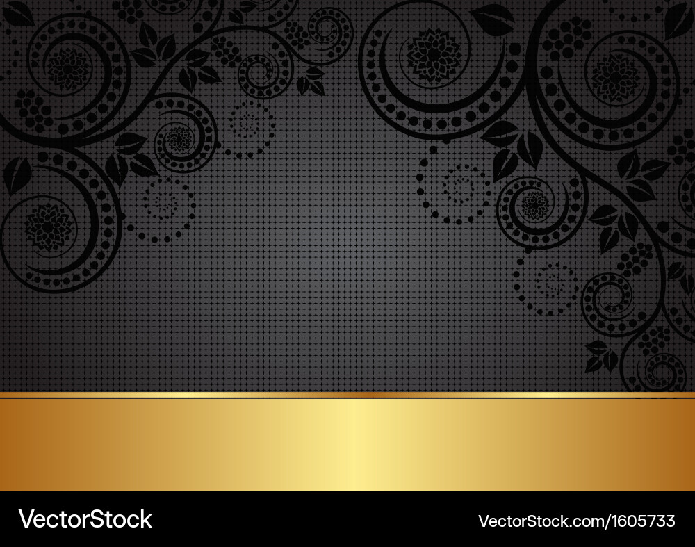 Black background Royalty Free Vector Image - VectorStock