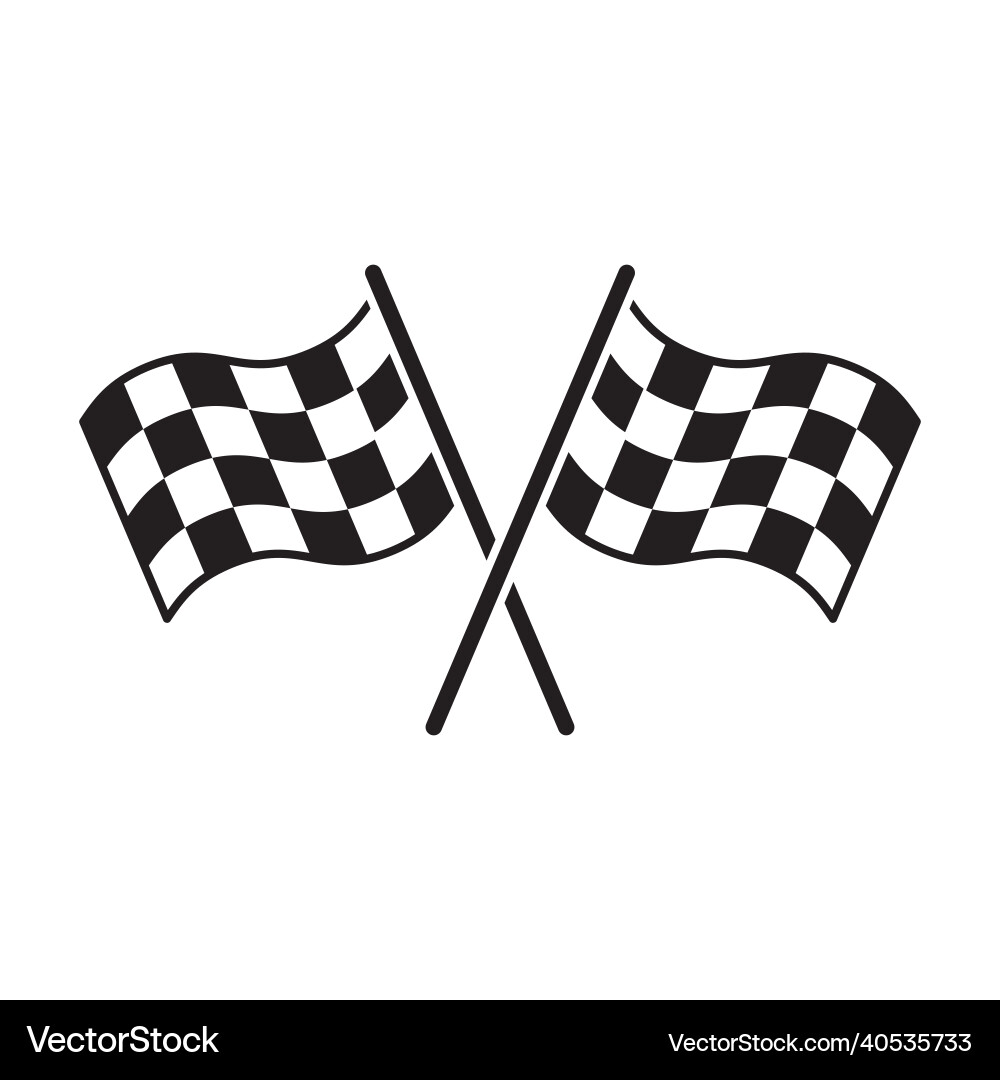 Finish flag Royalty Free Vector Image - VectorStock