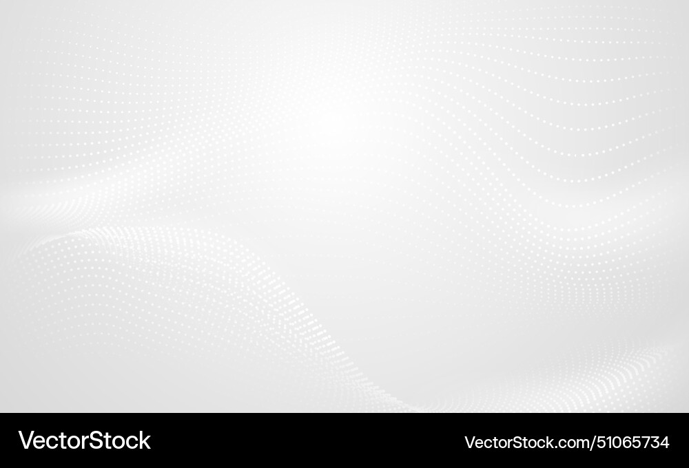 Point flow particle wave curve pattern concept Vector Image