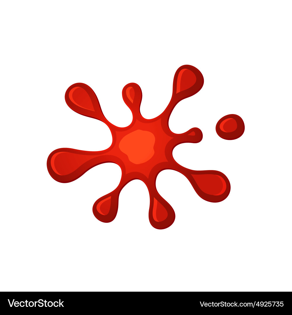 Red drop Royalty Free Vector Image - VectorStock