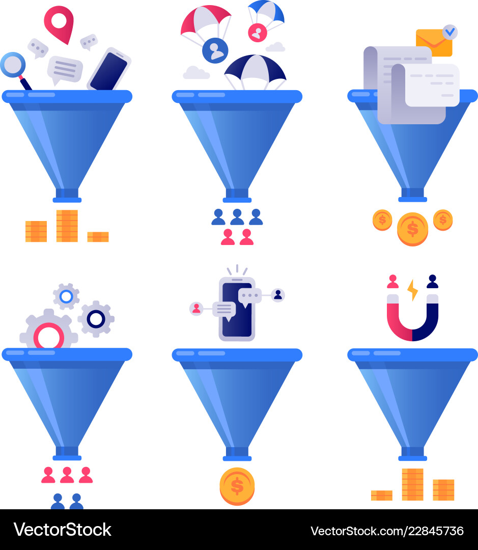 Capture Leads Vector Images (over 130)