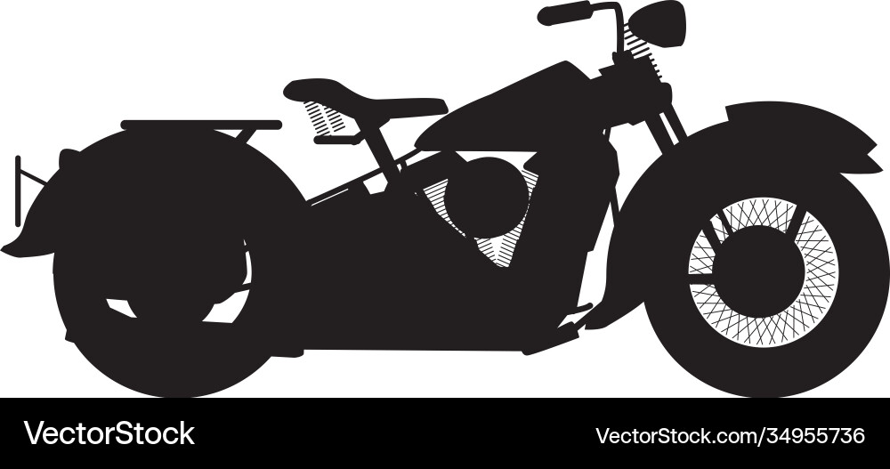 Motorcycle Royalty Free Vector Image - VectorStock