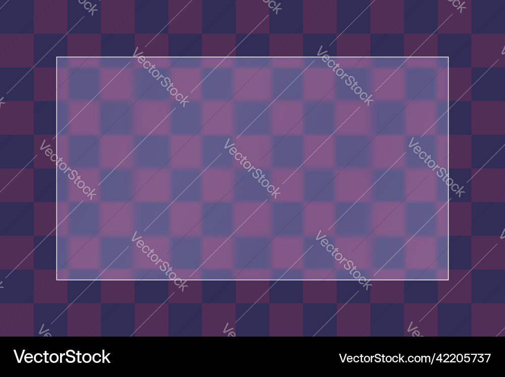 Matte glass plate on transparent background Vector Image