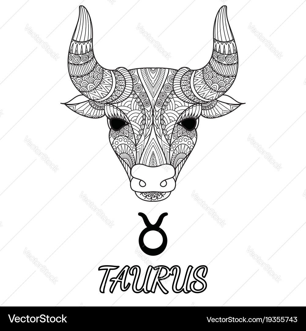 Taurus Royalty Free Vector Image - VectorStock