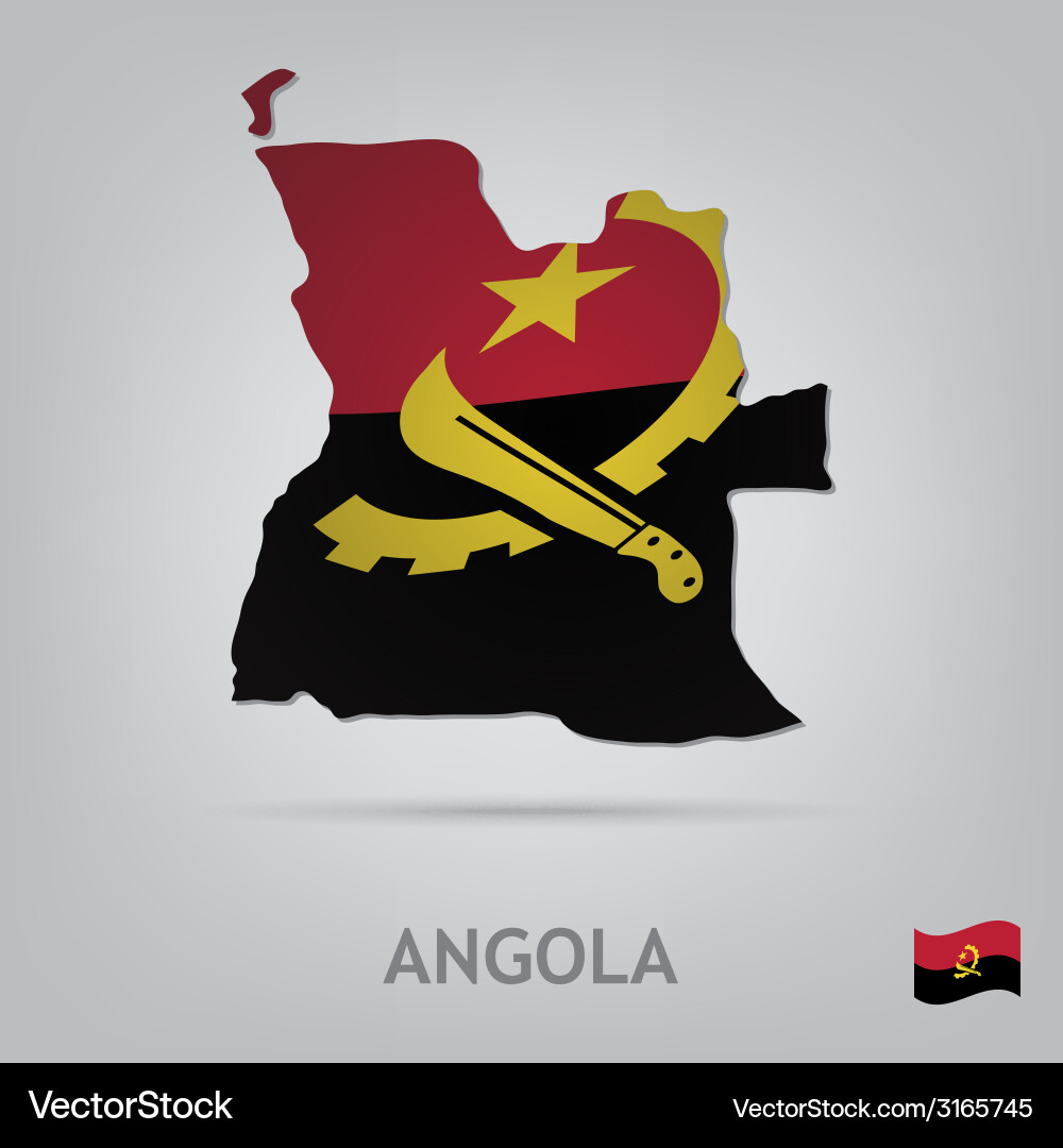 Angola Royalty Free Vector Image - VectorStock