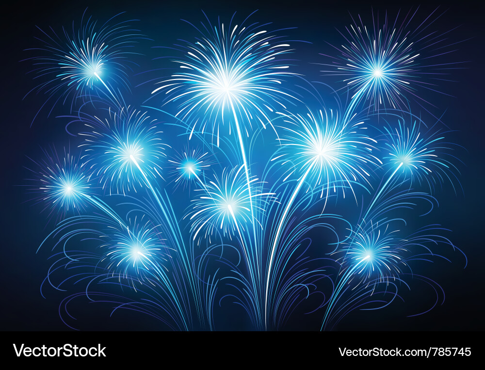 Fireworks Royalty Free Vector Image - VectorStock