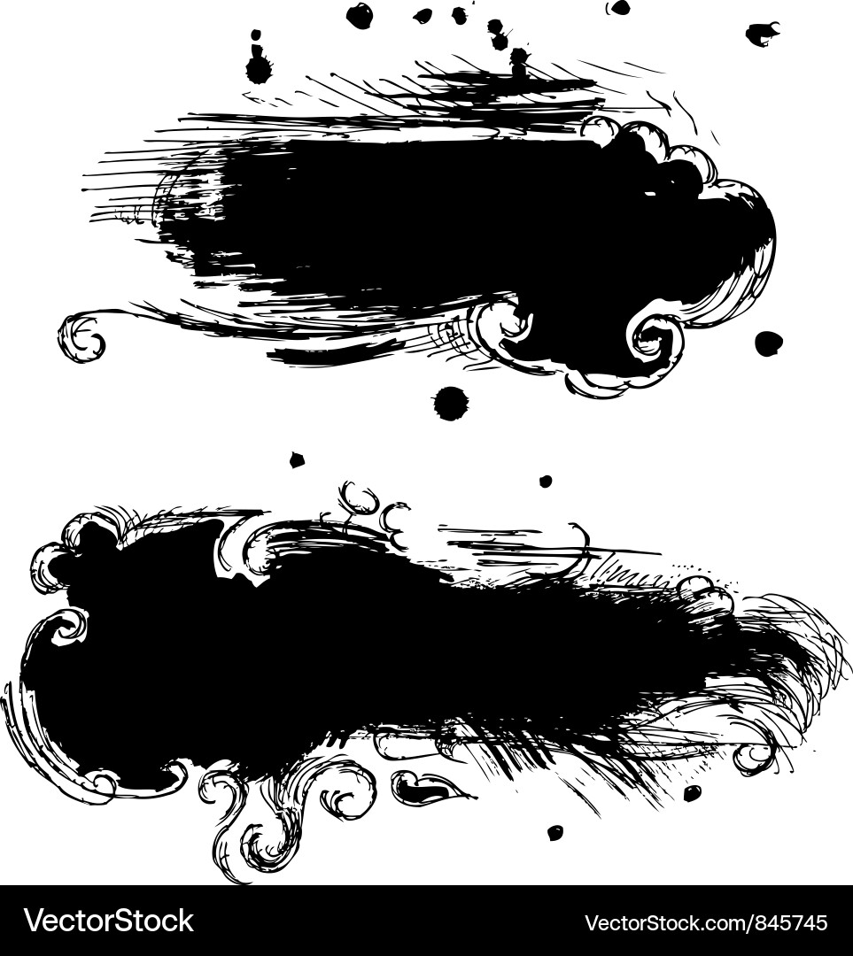 Splodge Royalty Free Vector Image - VectorStock