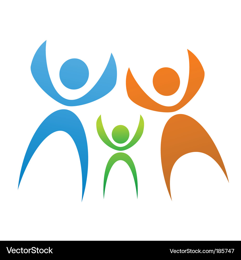 Family symbol Royalty Free Vector Image - VectorStock