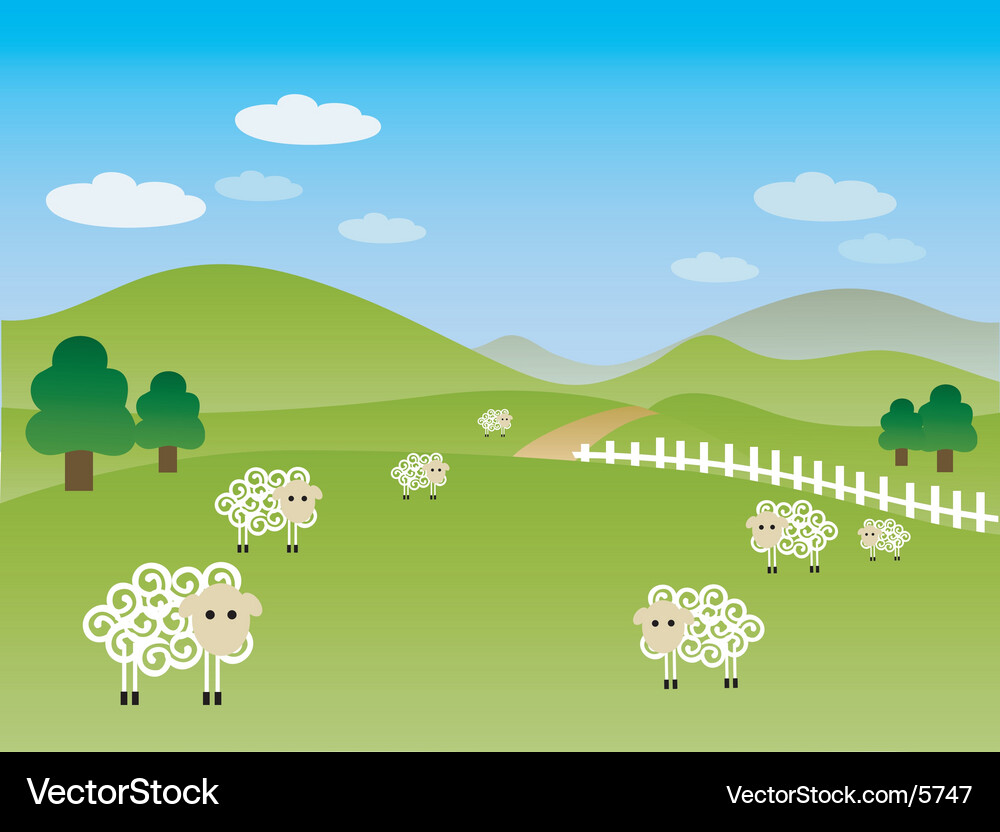 Sheep Fence Vector Images (over 1,500)