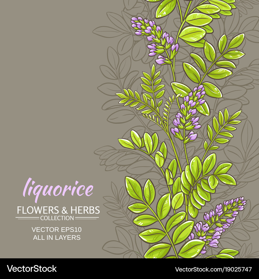 Licorice background Royalty Free Vector Image - VectorStock