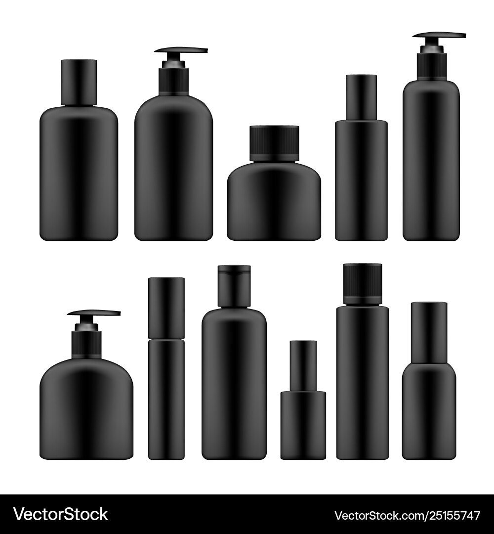 Cosmetic Bottles Bottle Vector Images (over 120,000)