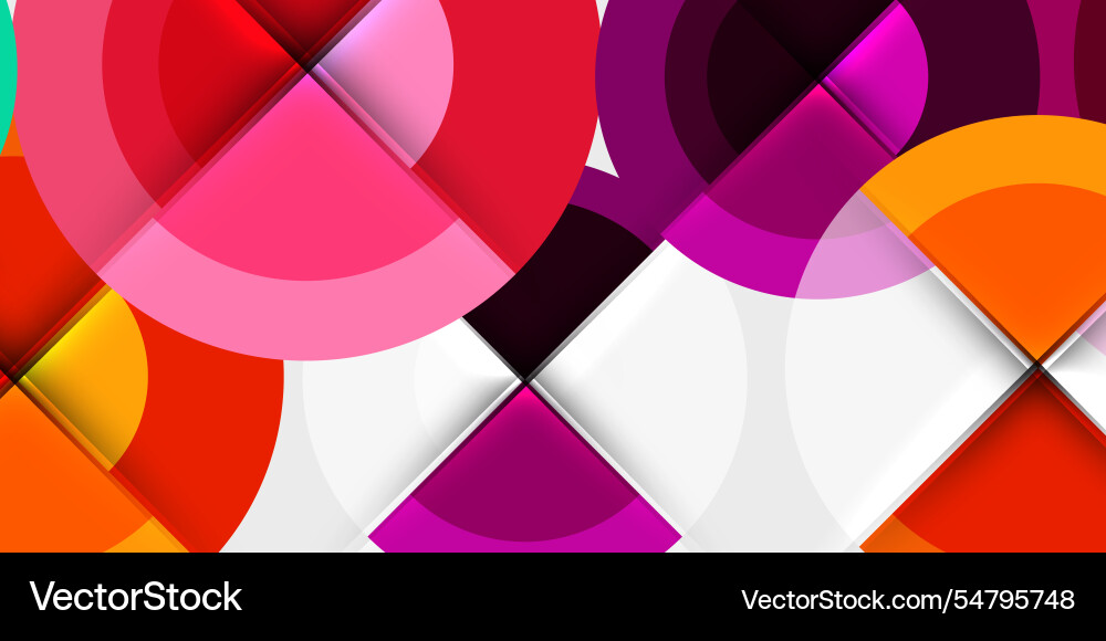 Target circle geometric abstract shapes Royalty Free Vector